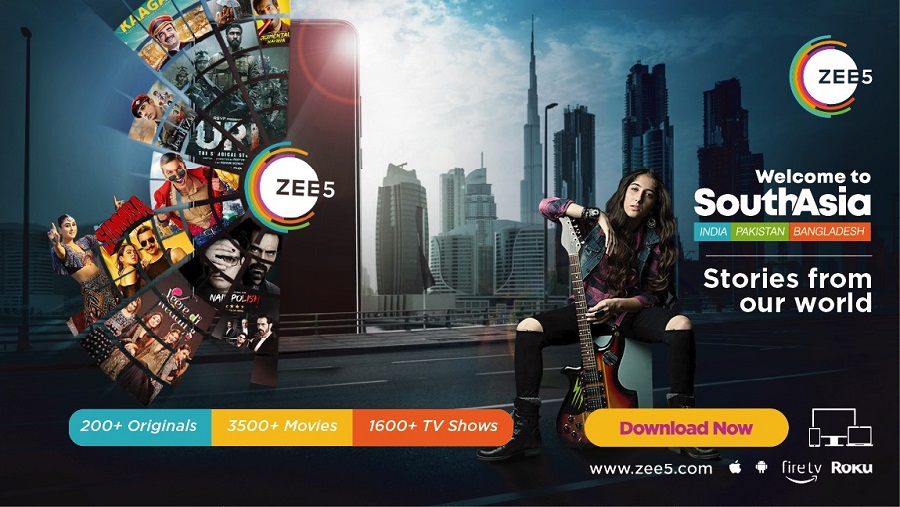 DMS’ media partner “ZEE5 Global” celebrates South Asia in its new ...